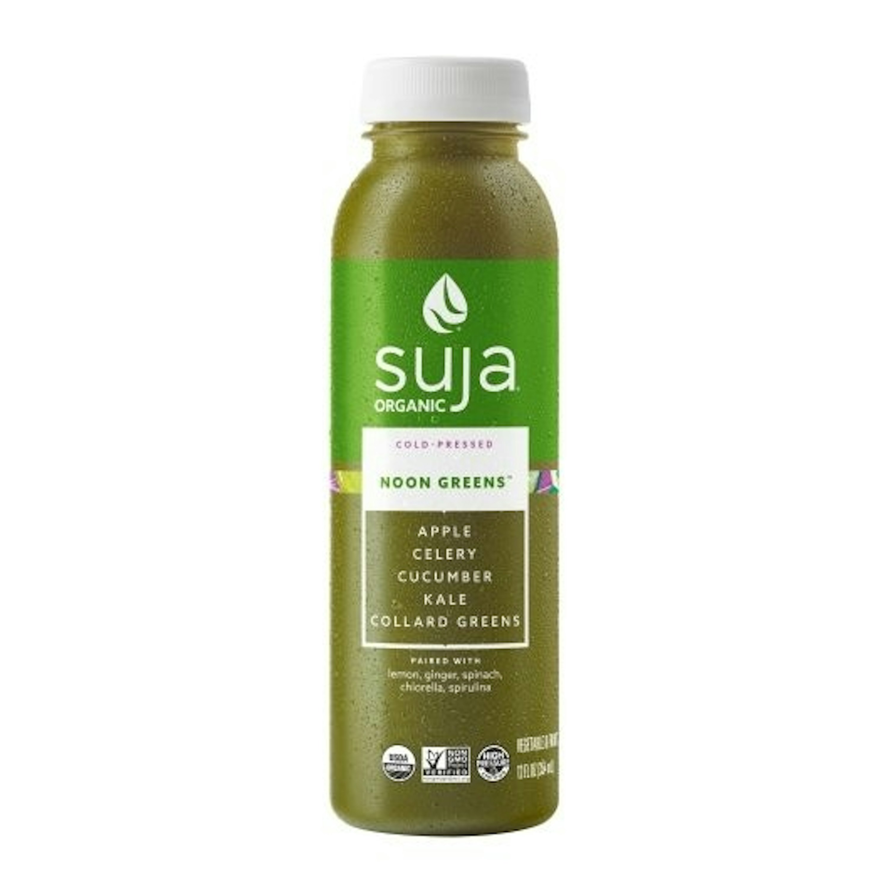 Suja Juice Organic Cold Pressed Noon Greens Juice 12 Oz Off The Muck Market